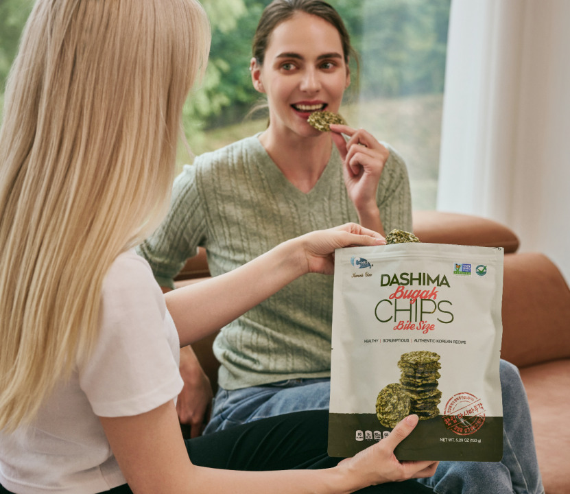 Traditional Korean Dashima Bite Size Bugak Chips Launch on Amazon US ...