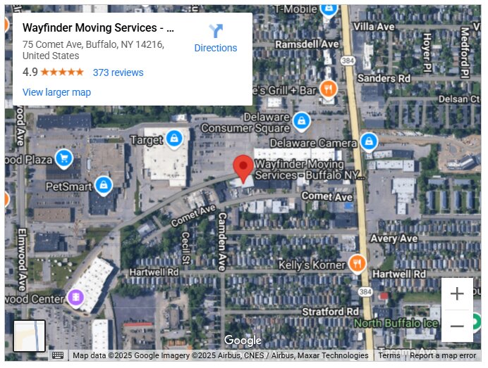 Wayfinder Moving Services Simplifies Buffalo, NY, Relocations
