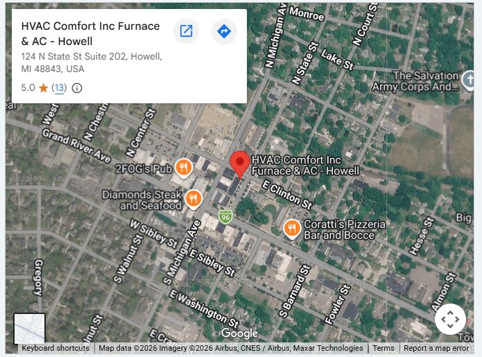 HVAC Comfort Opens New Furnace Repair and AC Repair Location in Howell, MI