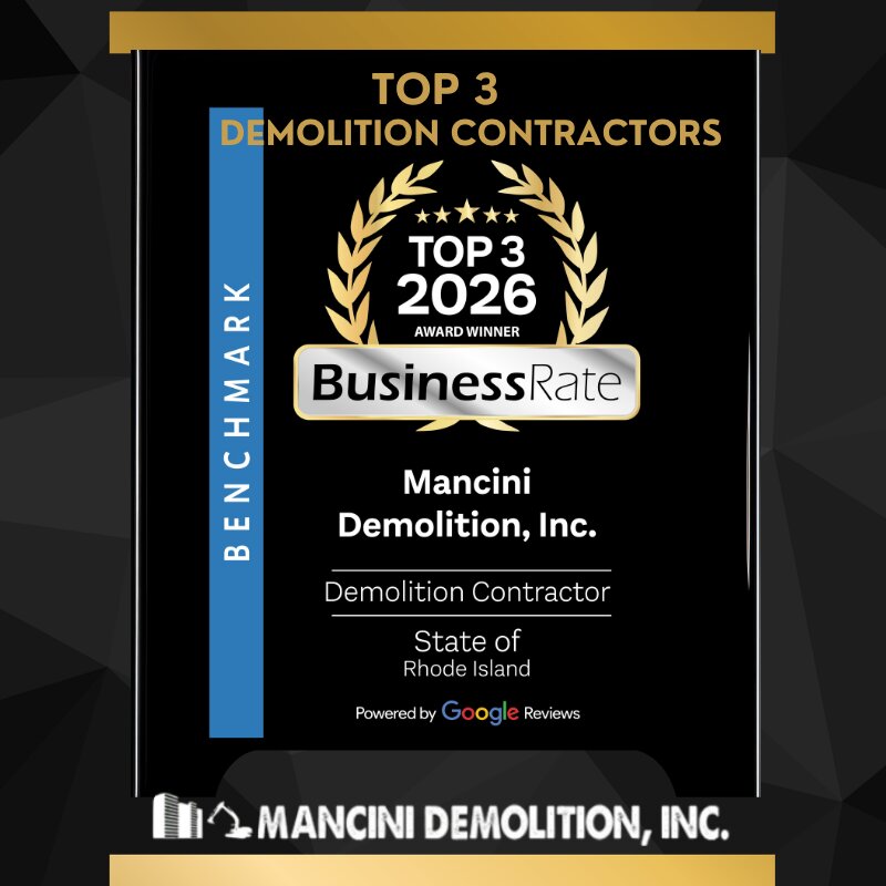 Mancini Demolition Recognized as a Top Demolition Contractor in Rhode ...